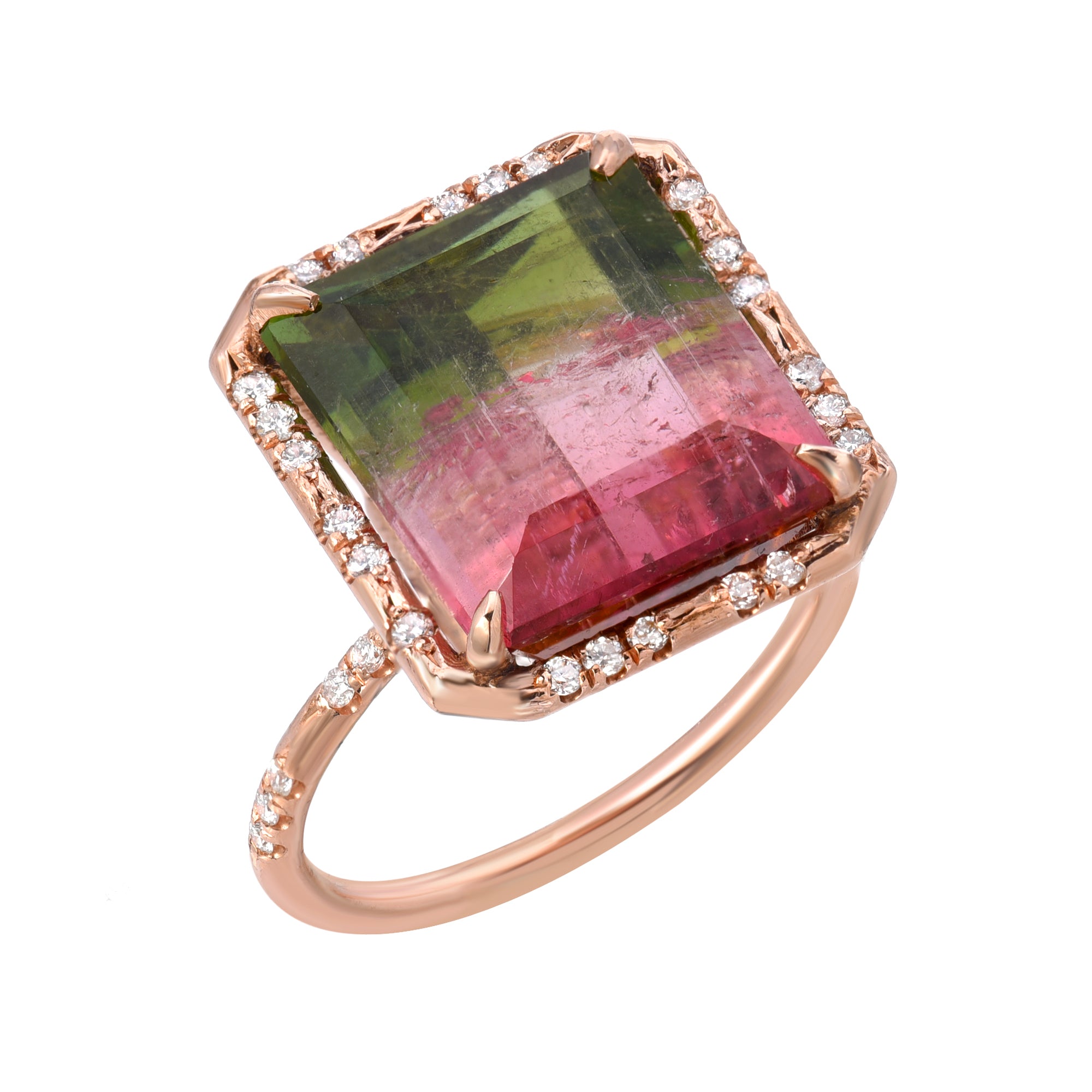 Watermelon Tourmaline Ring – Dajhan Gems & Jewelry